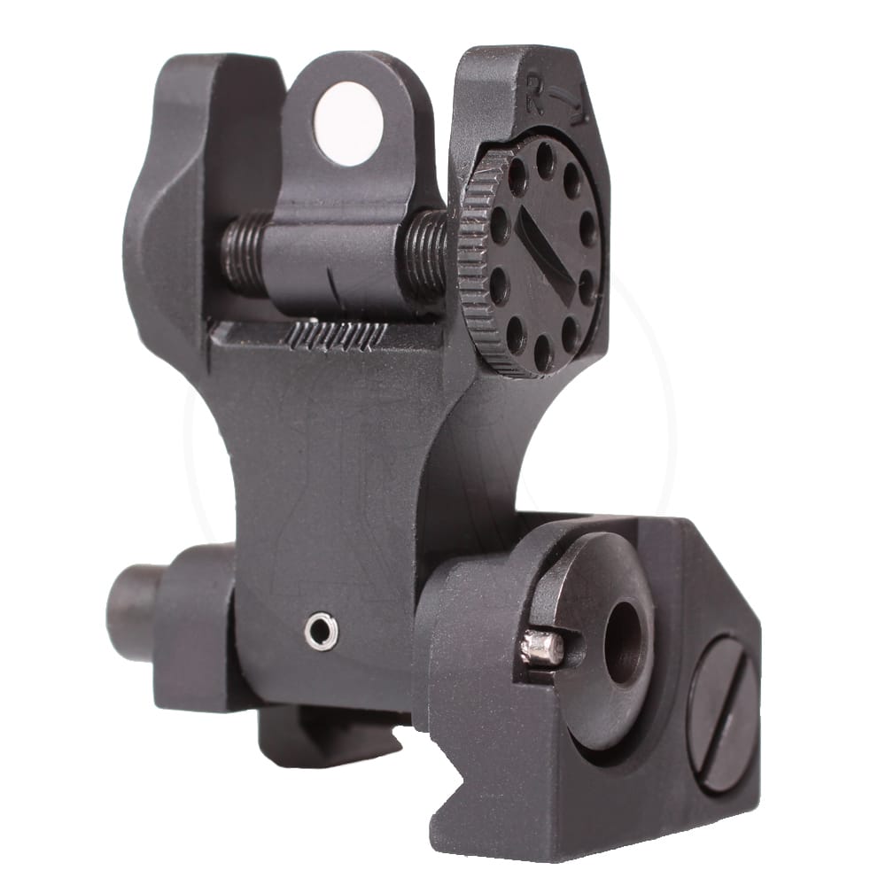 Rear Folding BattleSight - Round | TROY Industries